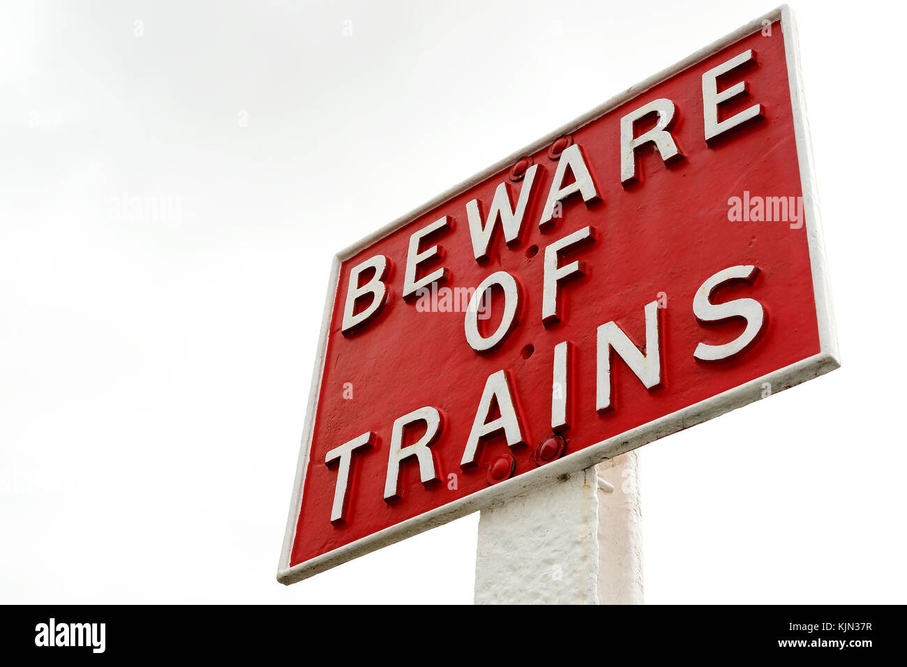 Safety sign railways hi-res stock photography and images - Alamy