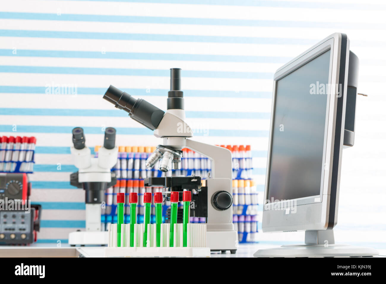 Laboratory equipment in medical laboratory Stock Photo - Alamy