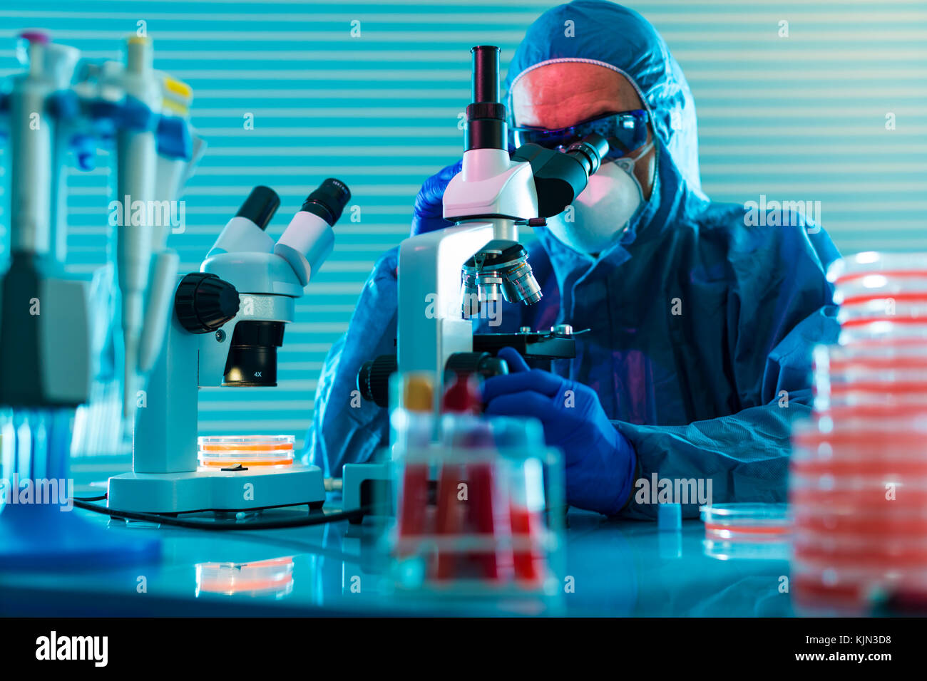 Research Of dangerous viruses in the laboratory. Prevention of a ...