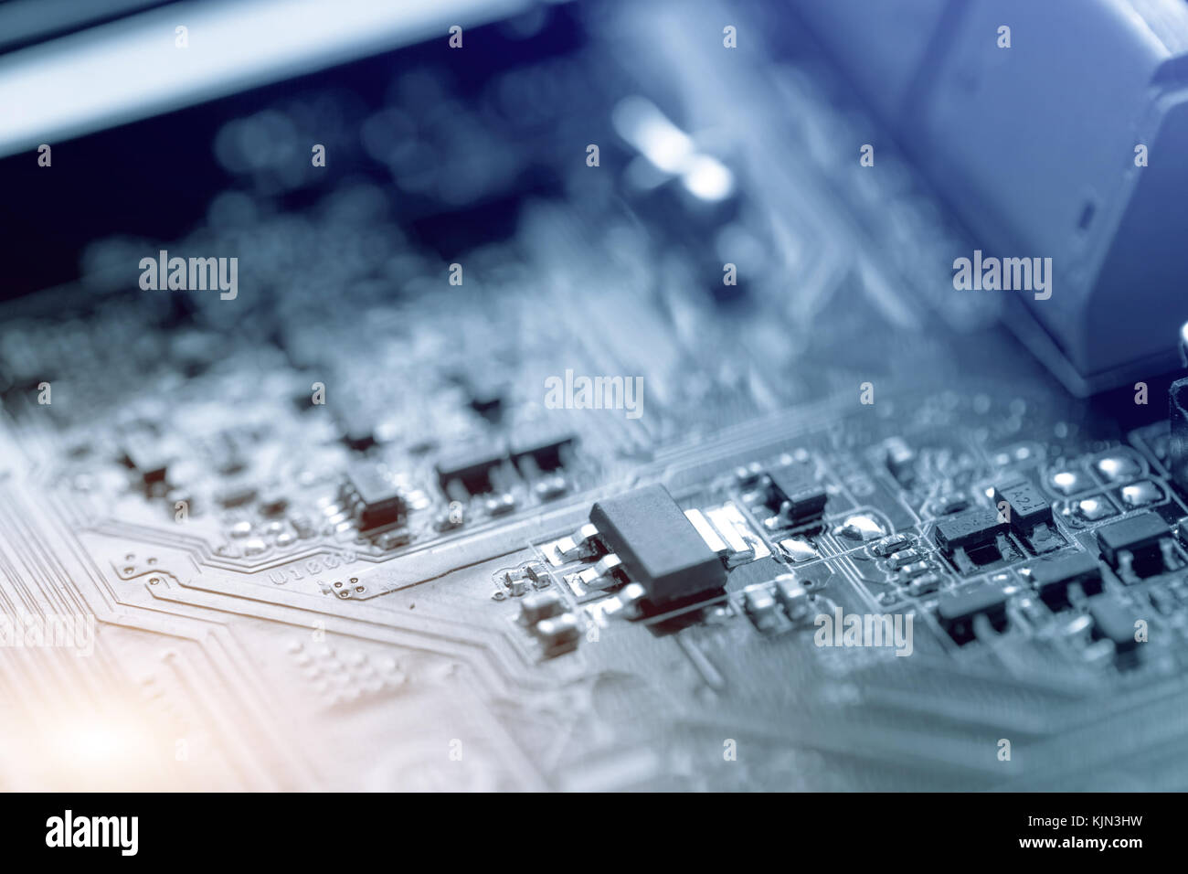 PCB of electronics device Stock Photo - Alamy