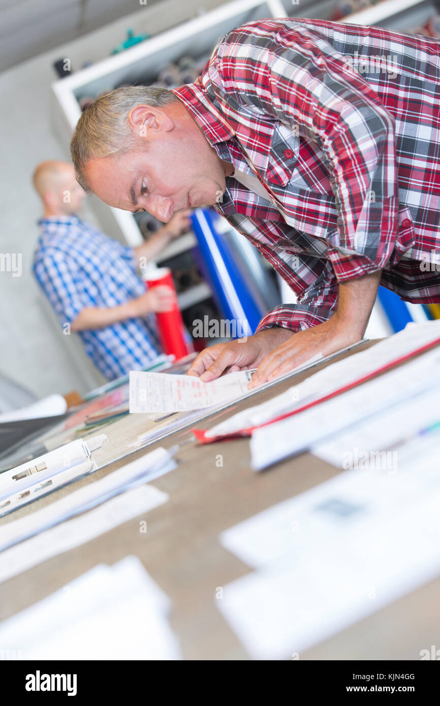 checking the papers Stock Photo - Alamy