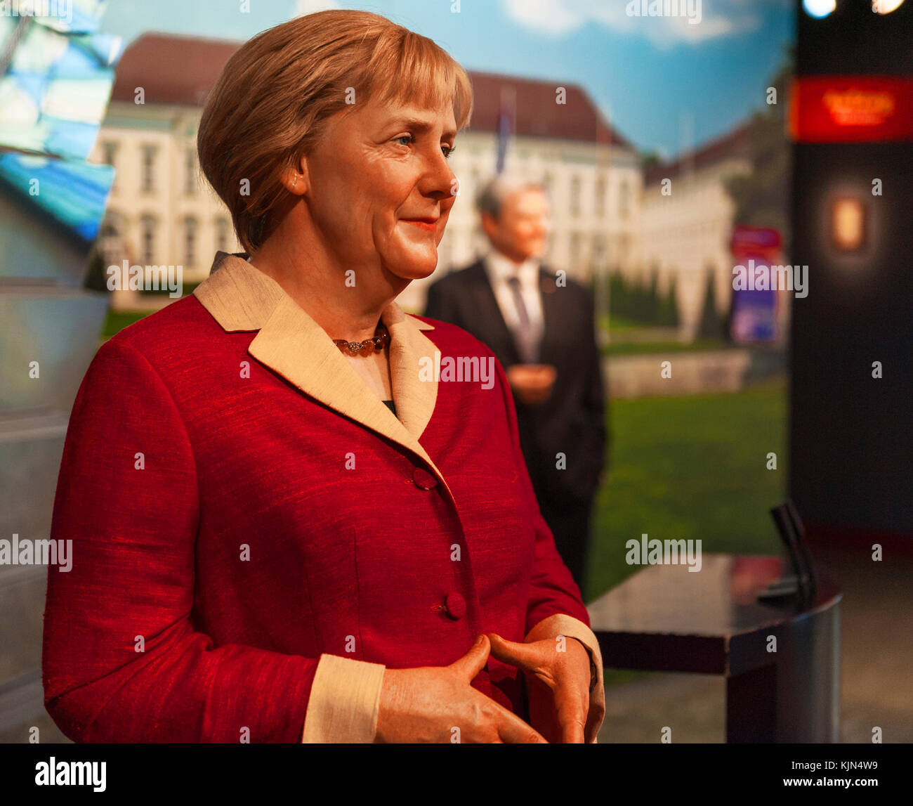 Berlin, Germany - March 2017: wax figure in Madame Tussaud's museum ...