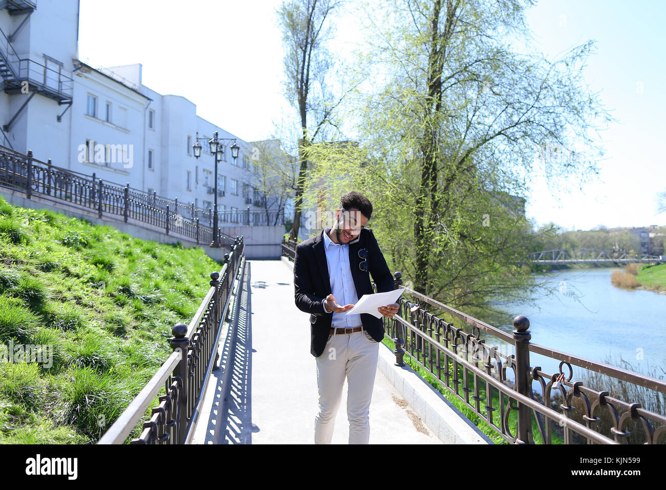 Secret agent under cover Stock Photo - Alamy