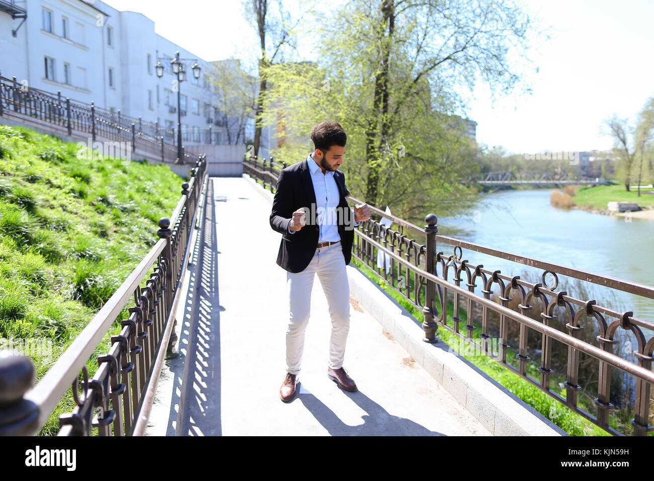Secret agent under cover Stock Photo - Alamy