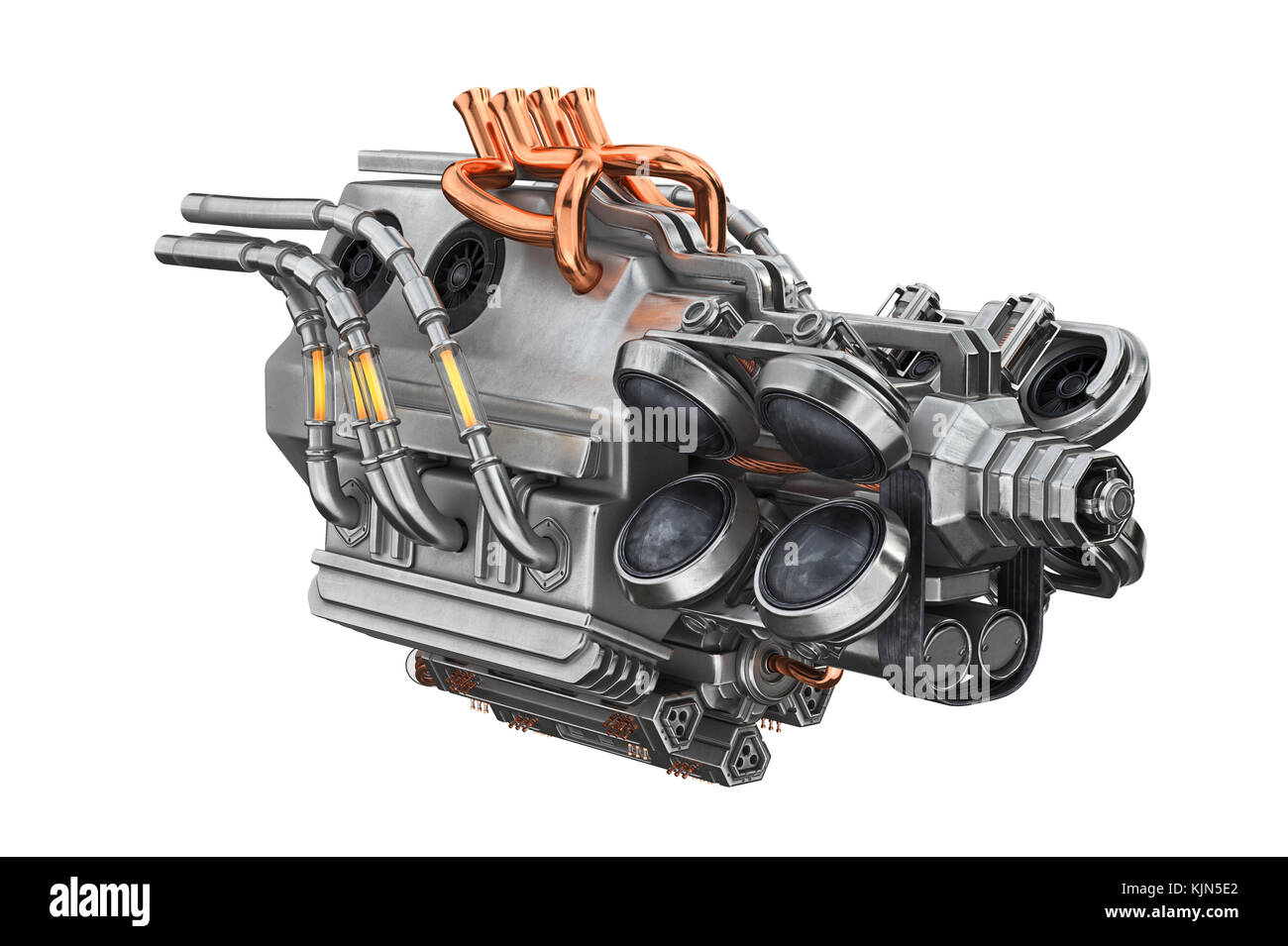 Sci-fi engine car Stock Photo - Alamy