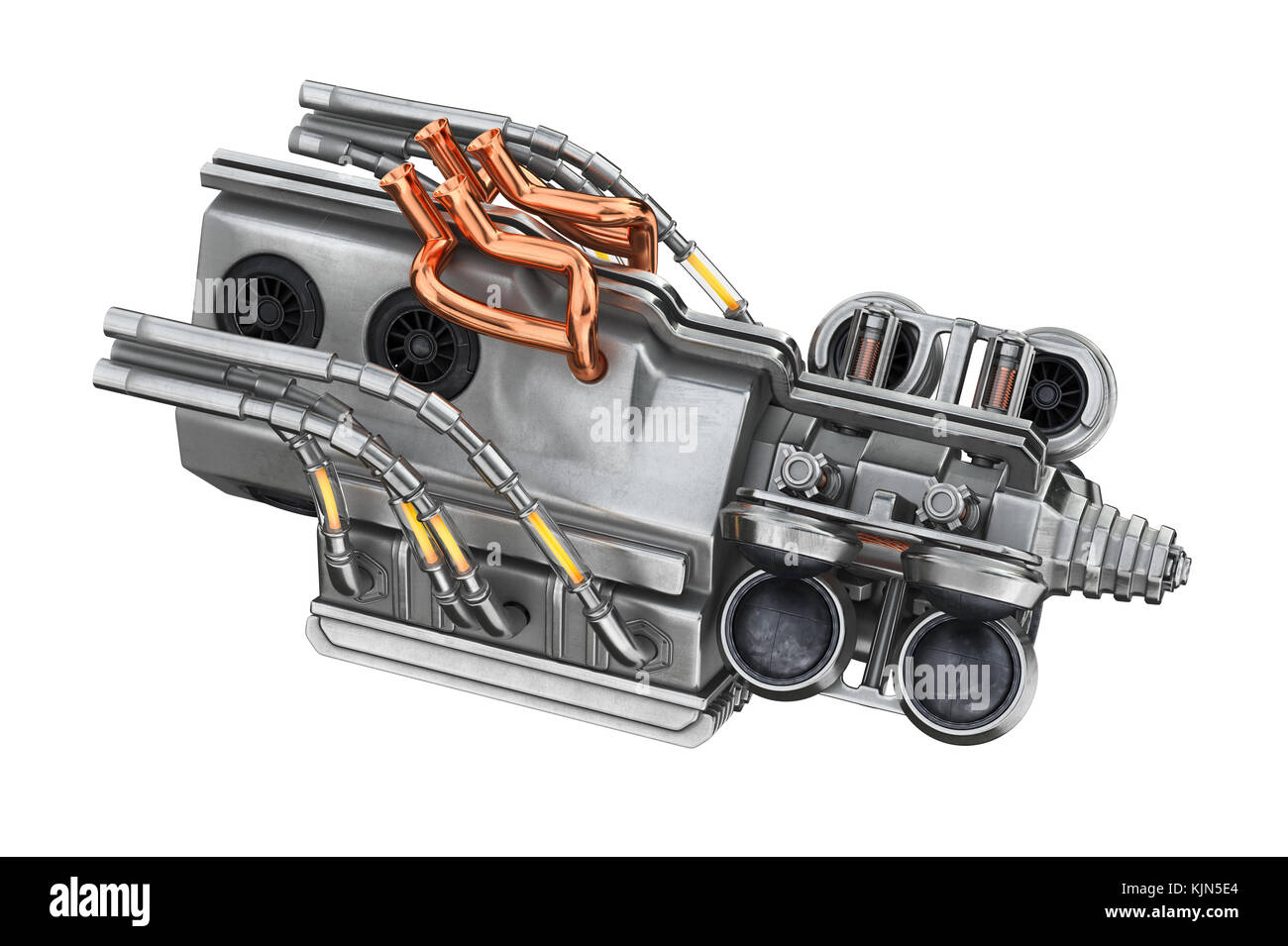 Sci-fi engine machine Stock Photo - Alamy