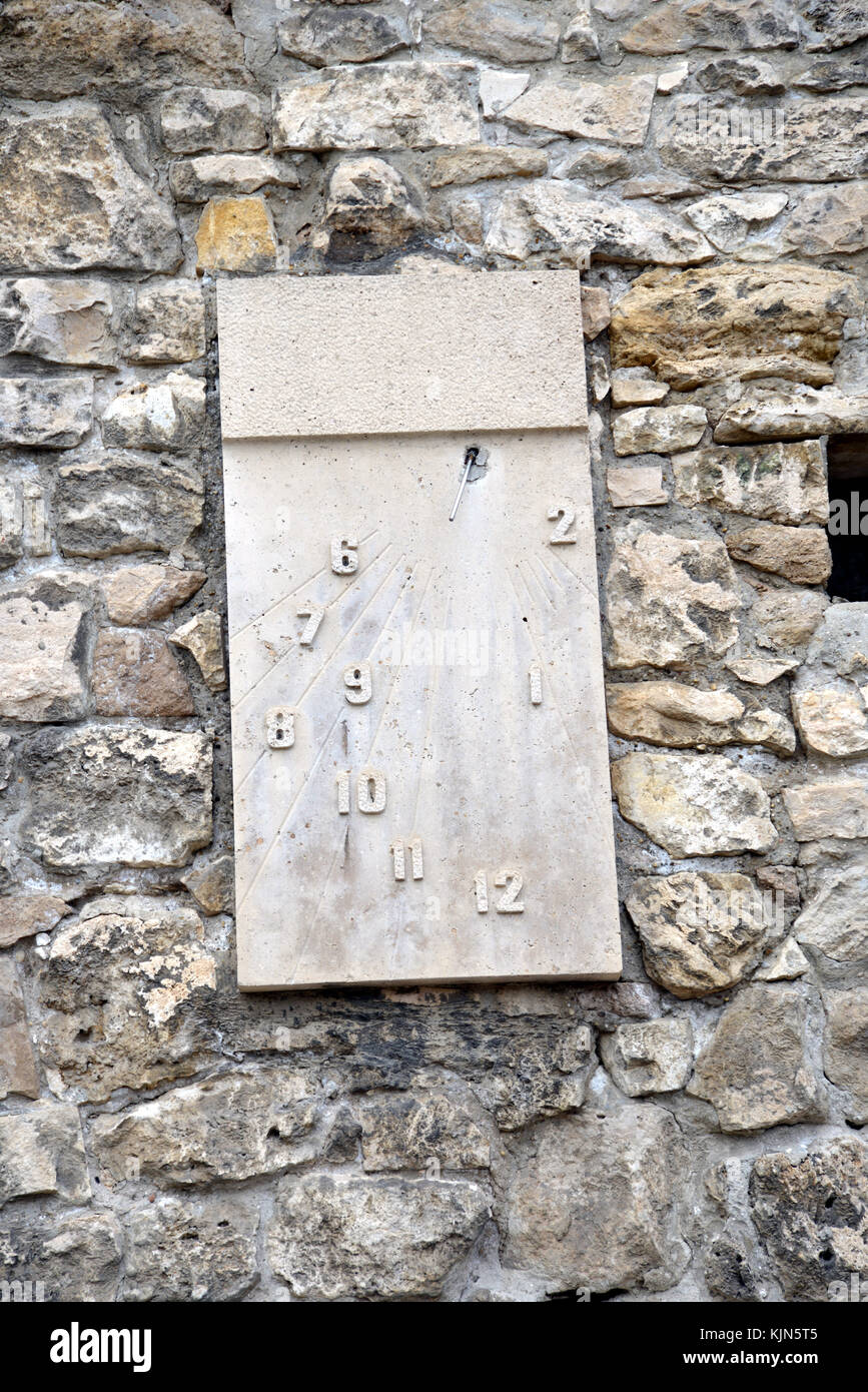 Europe, Hungary, Budapest The Royal Palace Sundial Stock Photo - Alamy