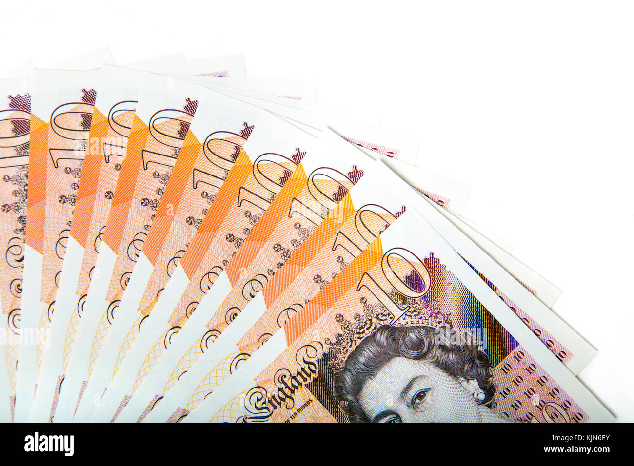 New 10 pound uk note hi-res stock photography and images - Alamy