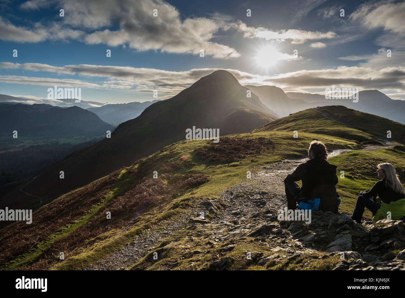 Catbells lake district hi-res stock photography and images - Alamy