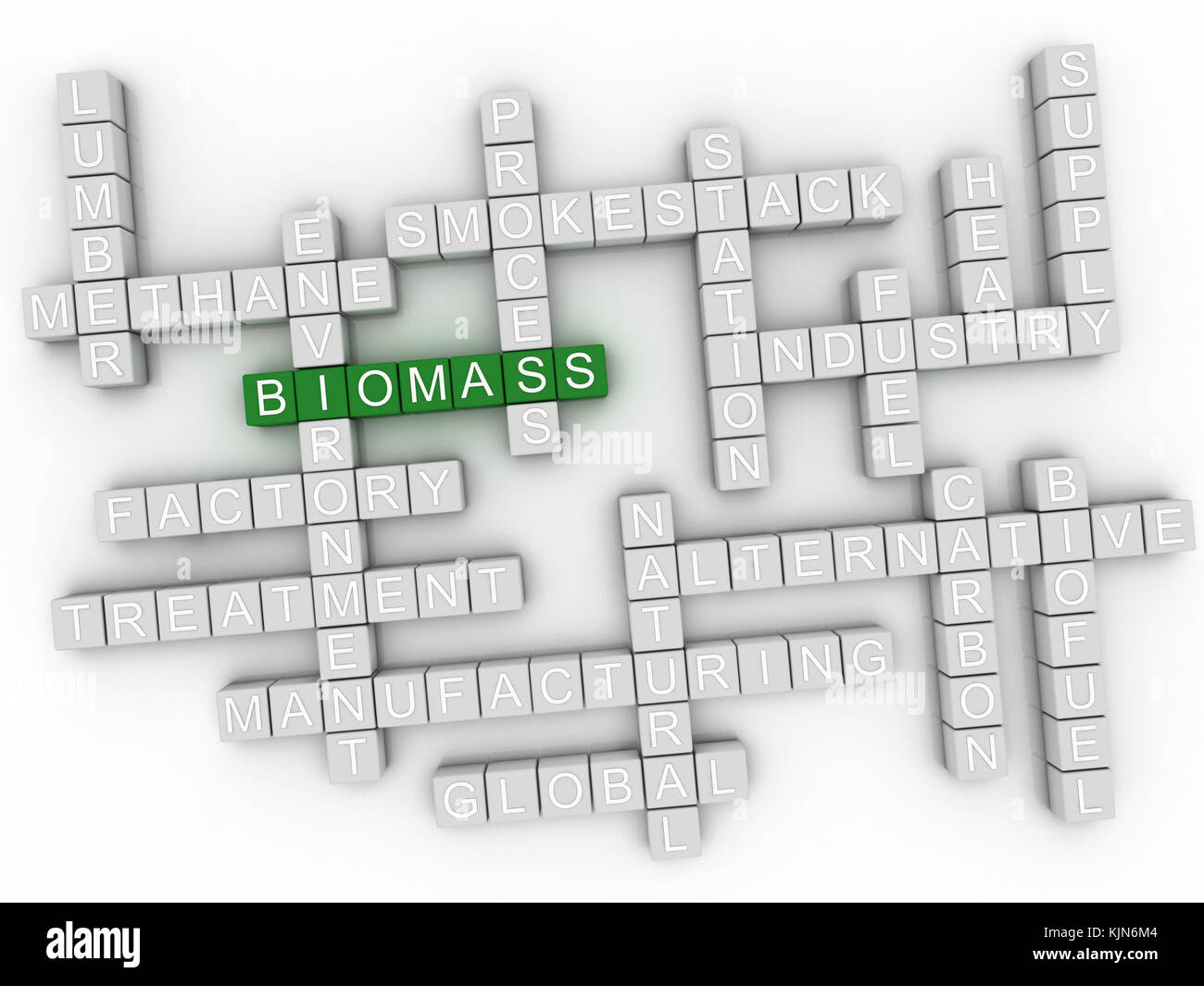 3d Biomass Concept word cloud Stock Photo - Alamy
