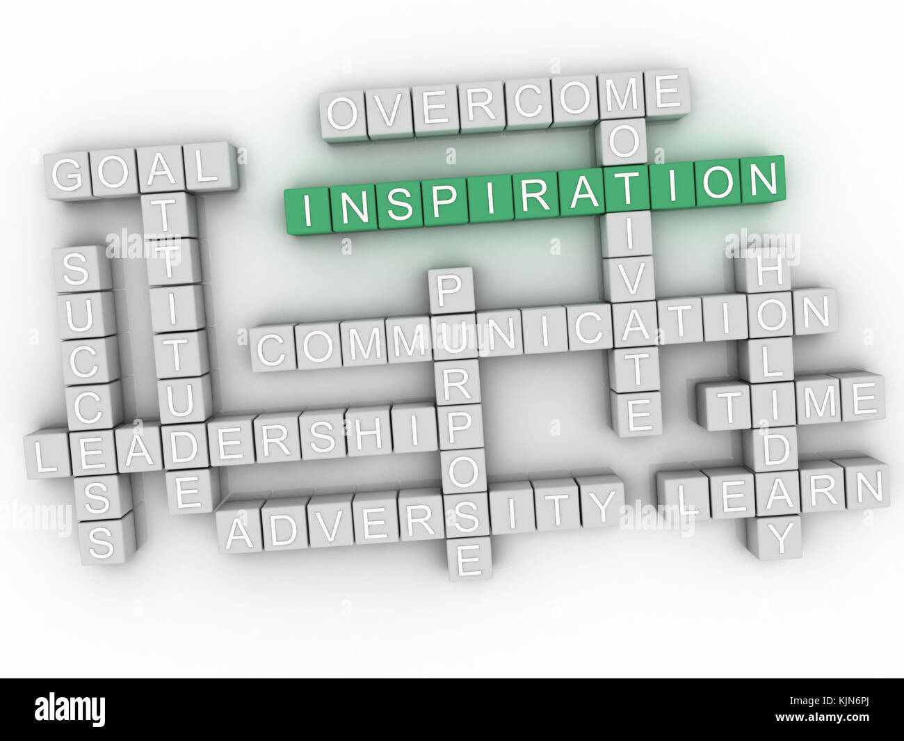 Inspire action word cloud hi-res stock photography and images - Alamy