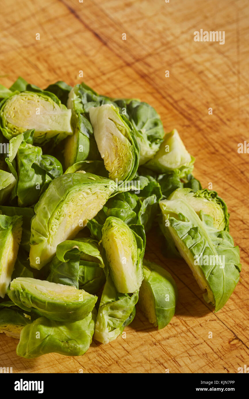 Raw brussels sprouts on hi-res stock photography and images - Alamy