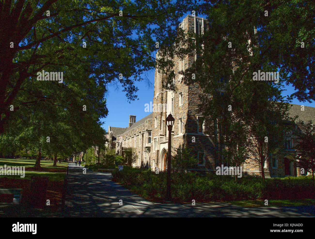 Duke University Chapel - Exterior Stock Photo - Alamy