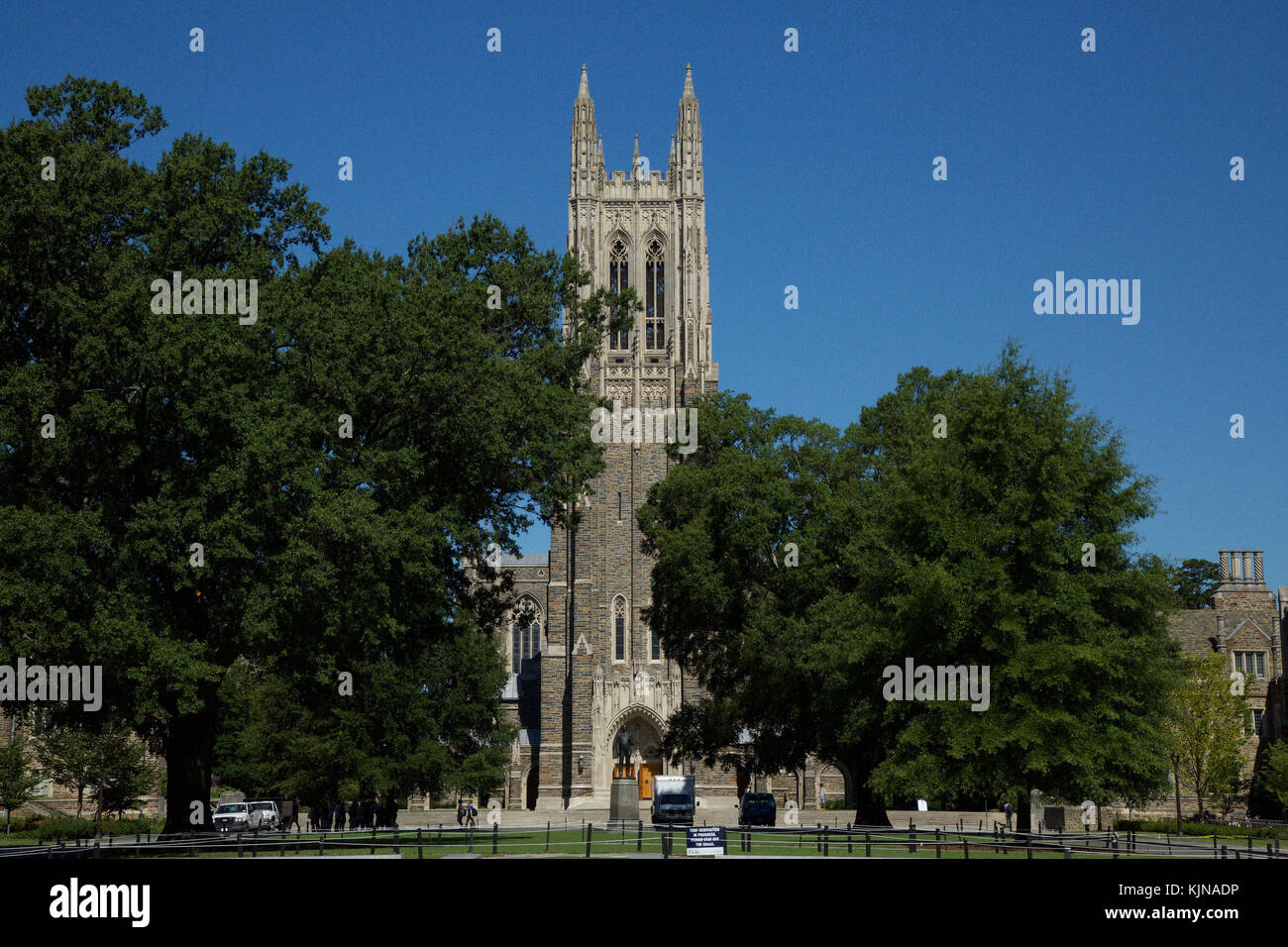 Duke University Chapel - Exterior Stock Photo - Alamy