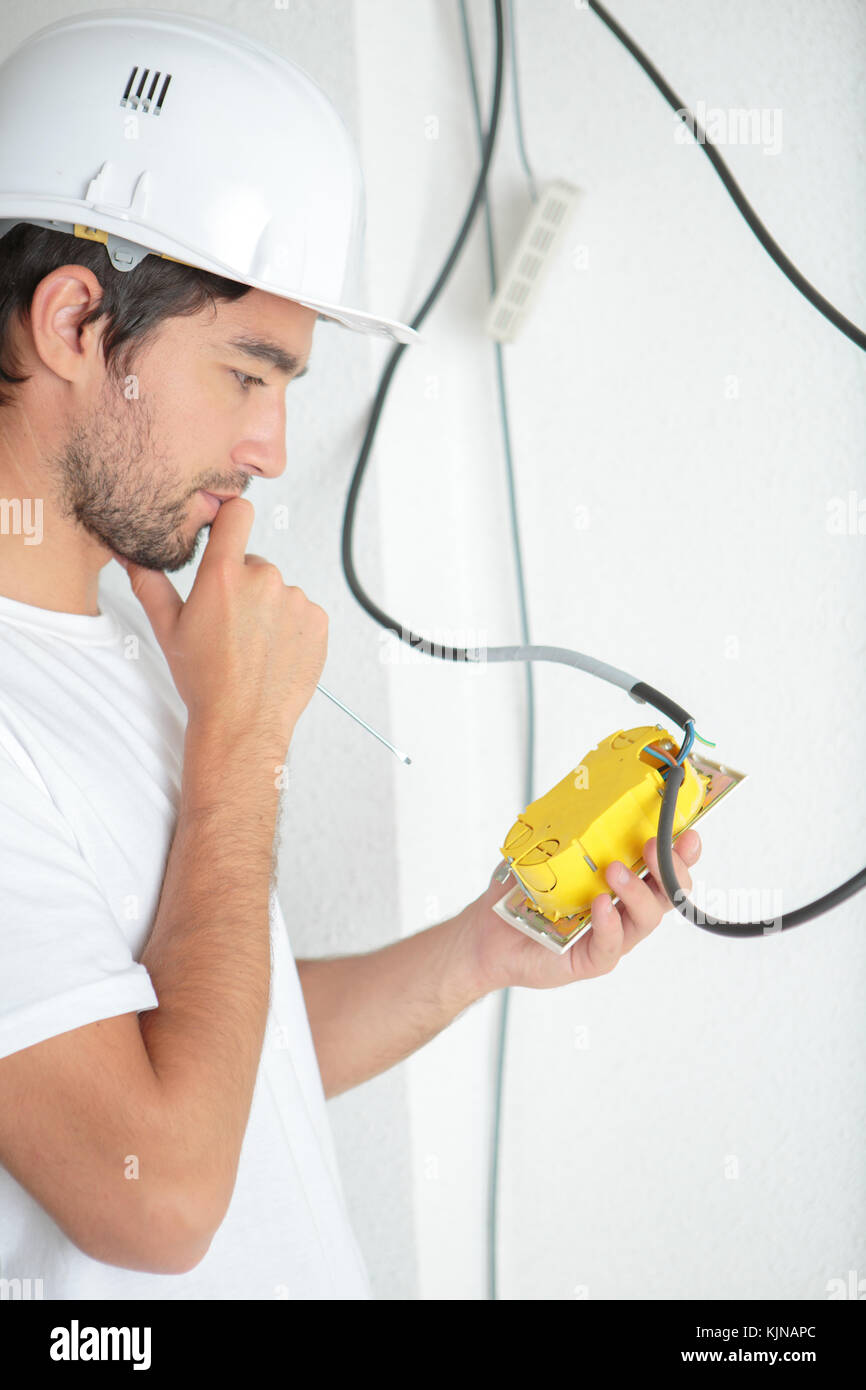 solving the line problem Stock Photo - Alamy