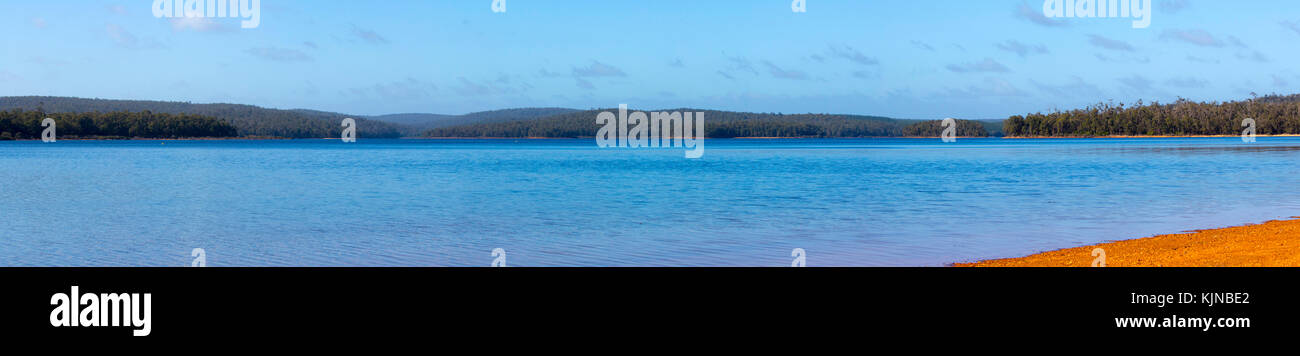 Peaceful scenic view of Potter's Gorge in Wellington National Park near ...