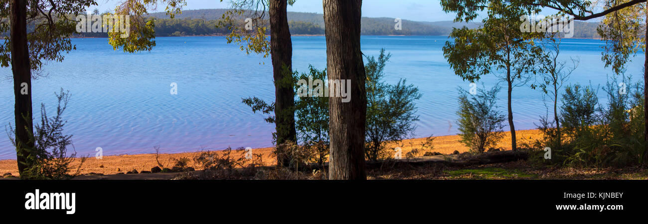 Peaceful scenic view of Potter's Gorge in Wellington National Park near ...