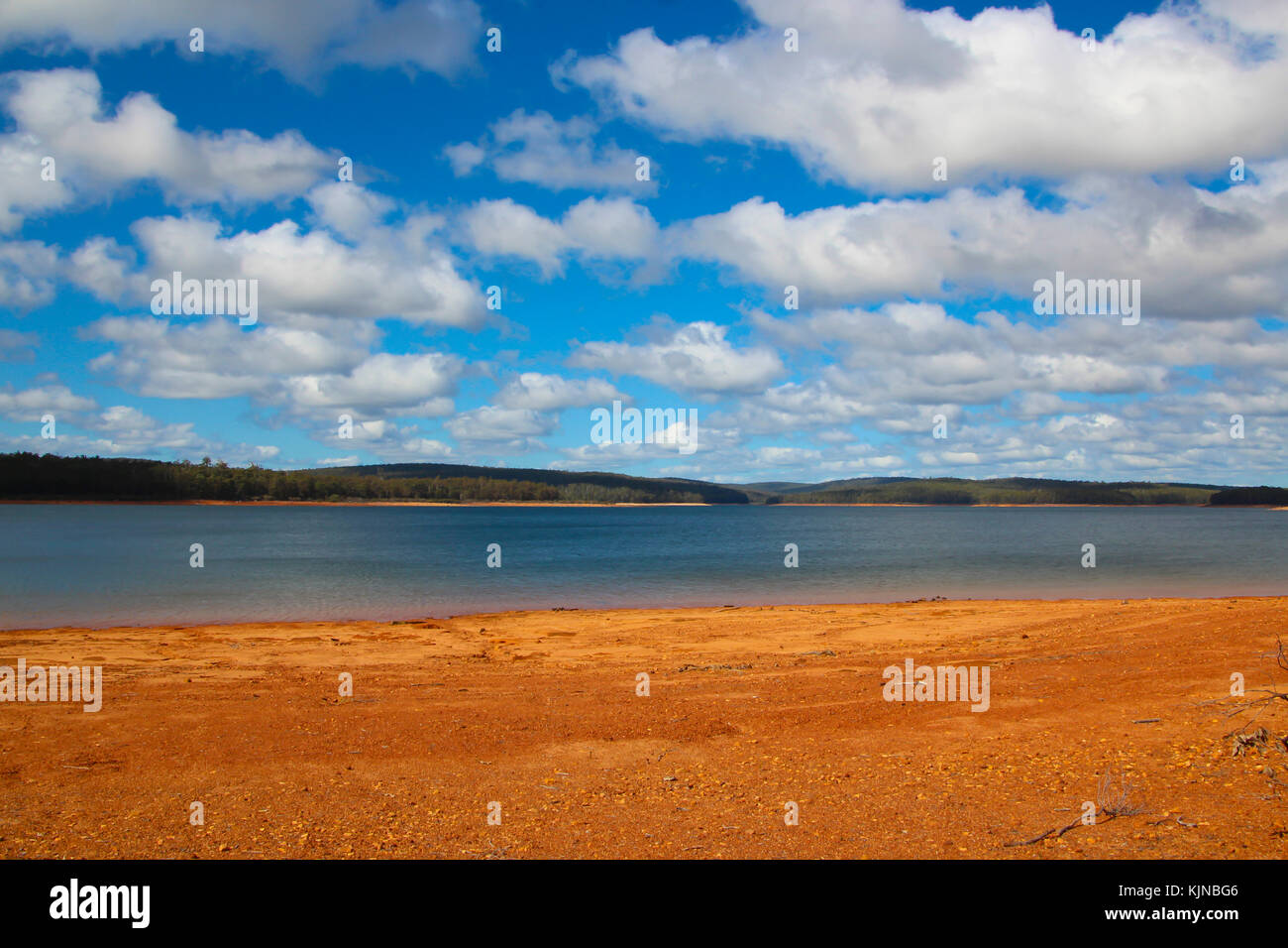 Peaceful scenic view of Potter's Gorge in Wellington National Park near ...