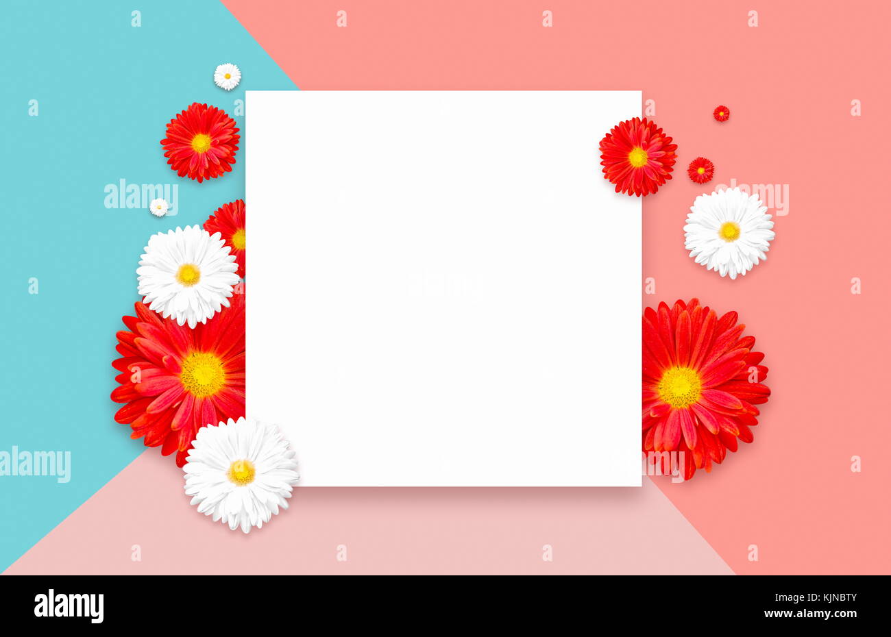 Background with beautiful colorful flower. Wallpaper flyers, invitation ...