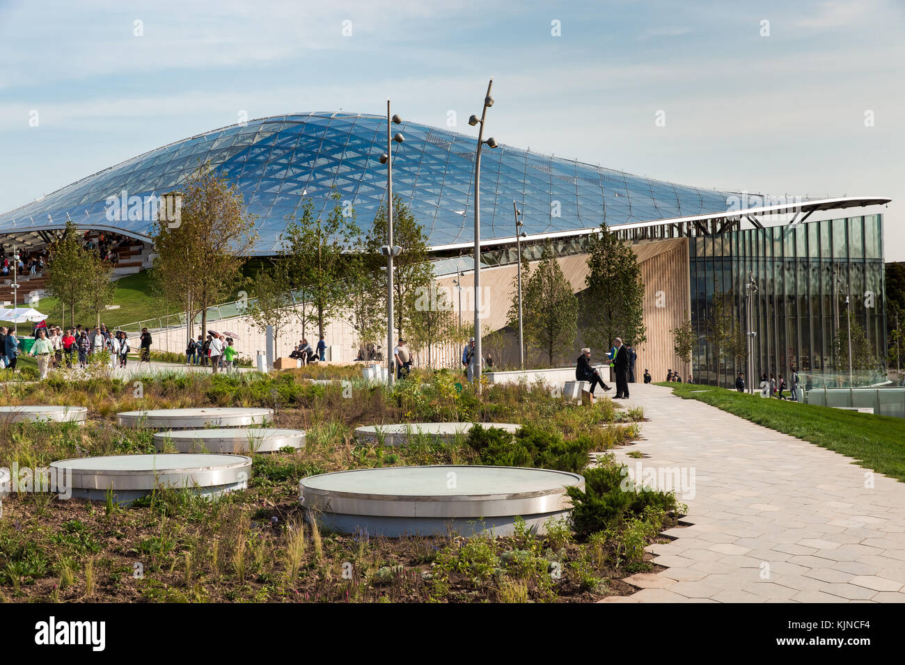Moscow, Russia - September, 2017: Philharmonic concert hall in new ...