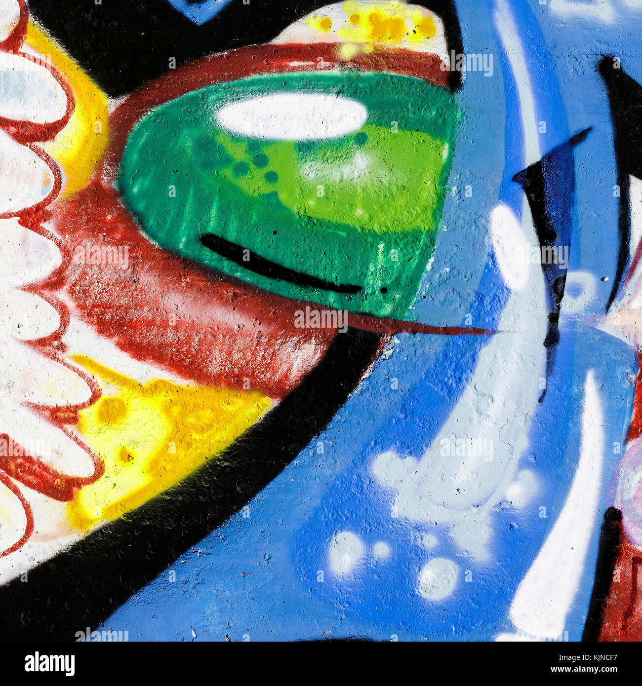 Street wall graffiti Stock Photo - Alamy