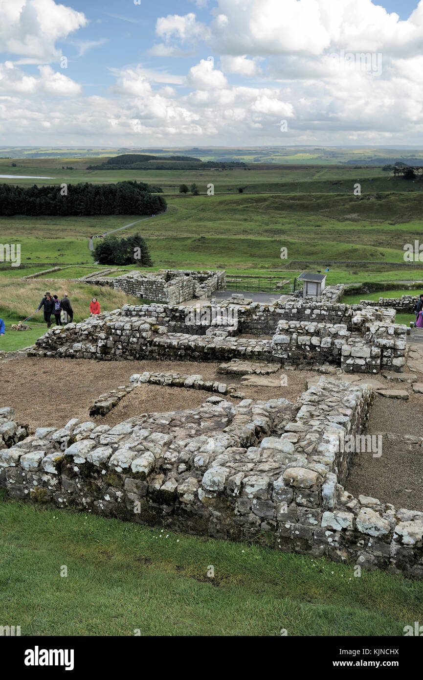 Housesteads Roman Fort Stock Photo - Alamy