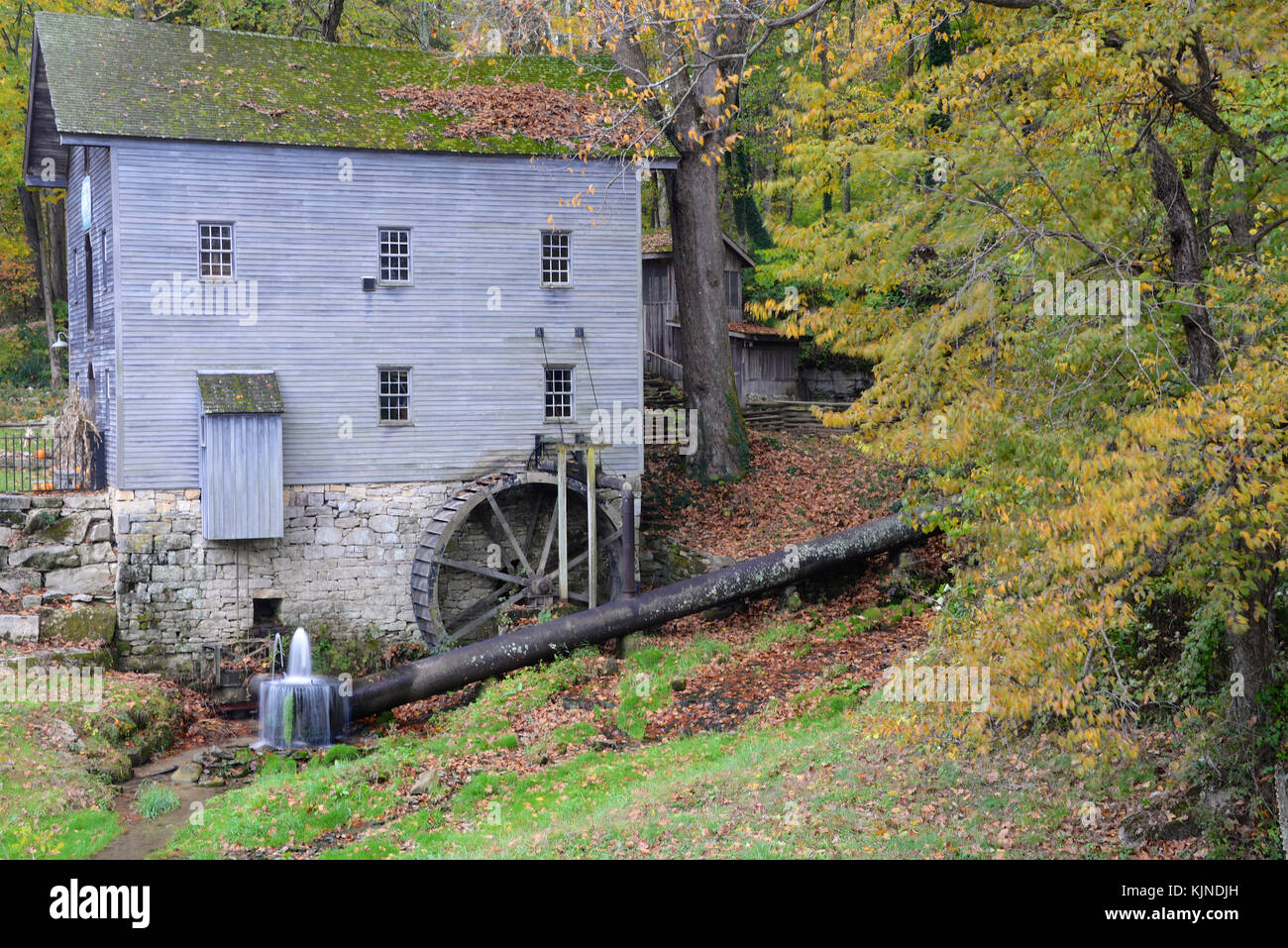Beck's MIll, Salem, Indiana 10 17 Stock Photo - Alamy