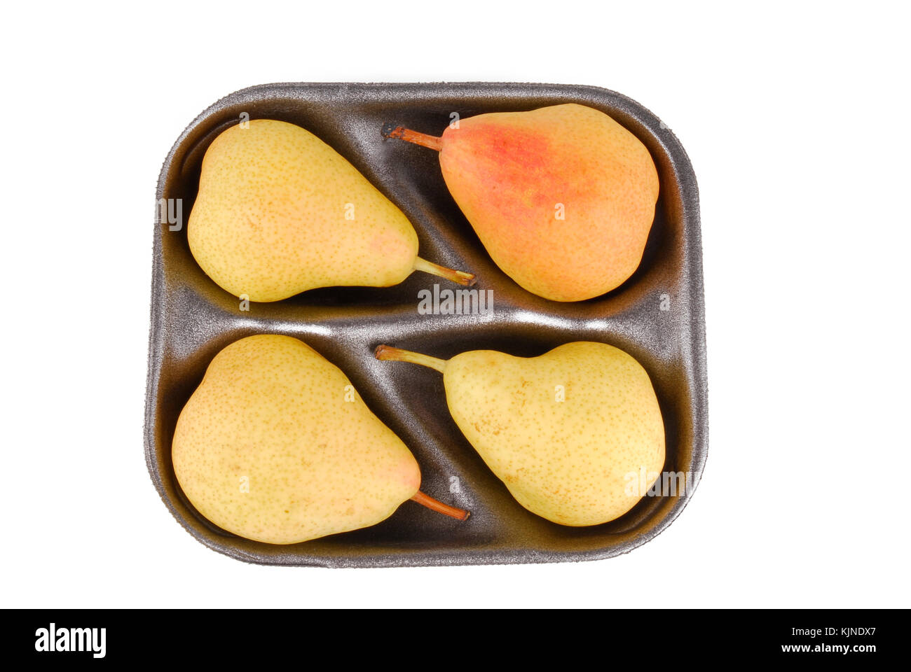 organic pears isolated on white Stock Photo - Alamy