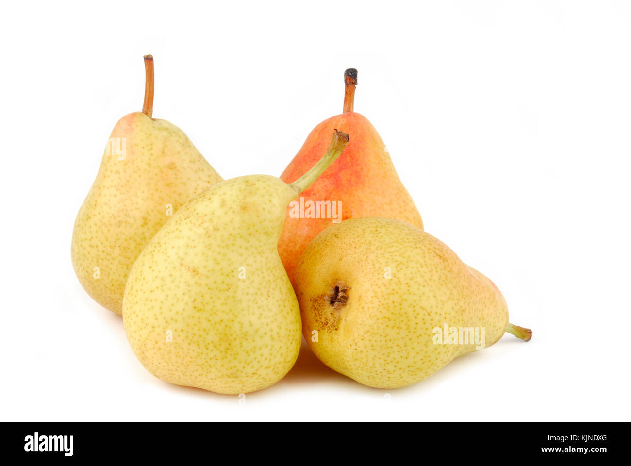 organic pears isolated on white Stock Photo - Alamy