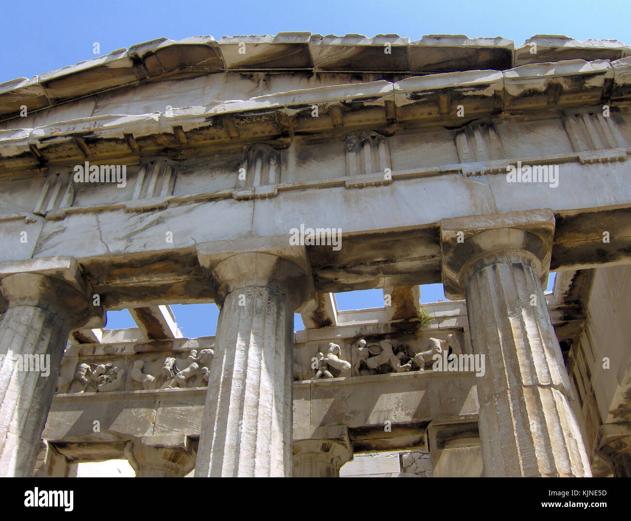 Temple of Hephaestos, Ancient Agora of Athens Stock Photo - Alamy