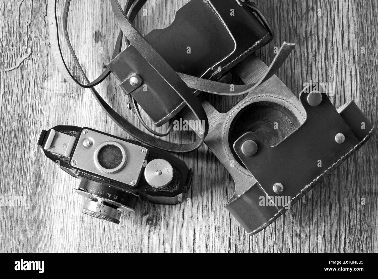 Old fashioned style table Black and White Stock Photos & Images - Alamy