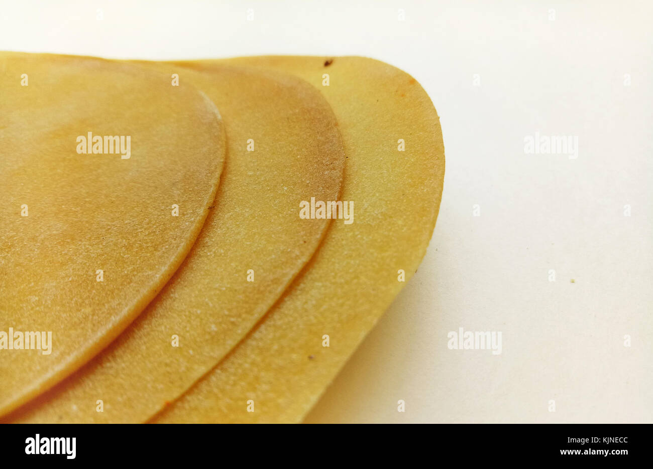 Papadum Indian Tasty Food Item Stock Photo - Alamy