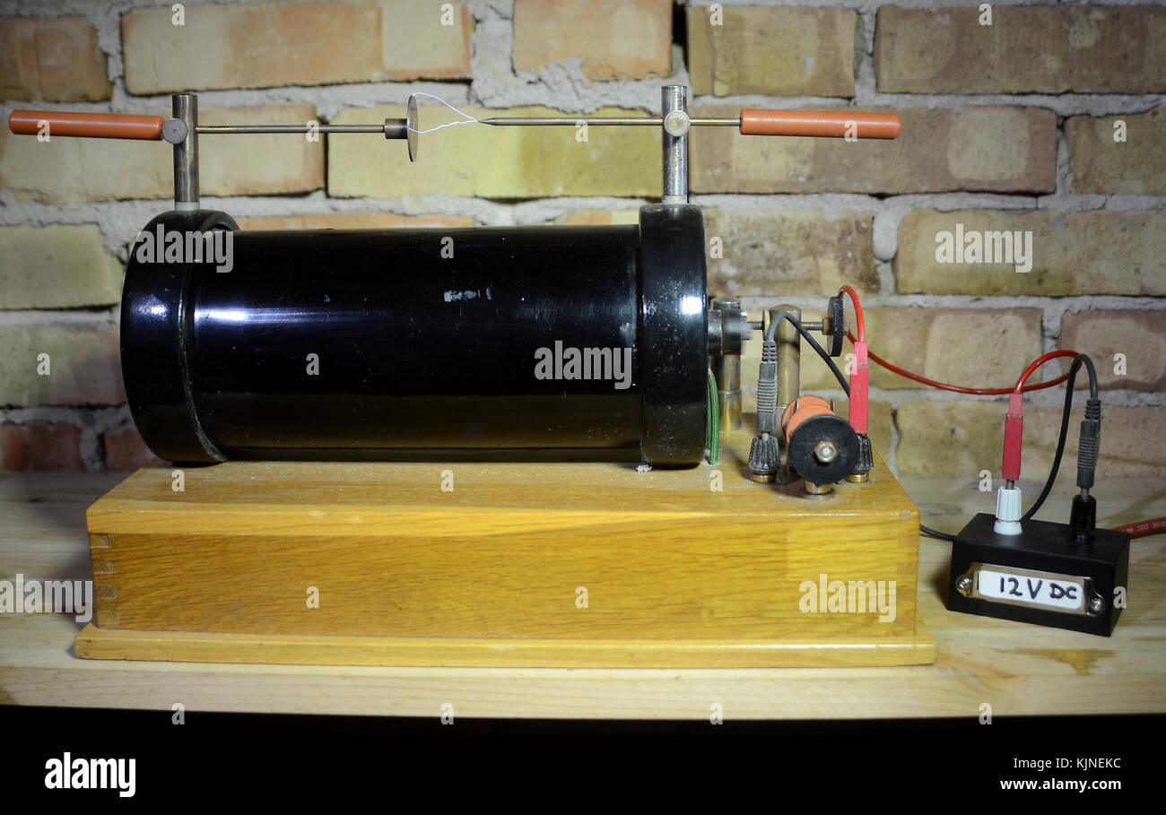 Induction apparatus for school usage, iti is seen in subdued light to ...