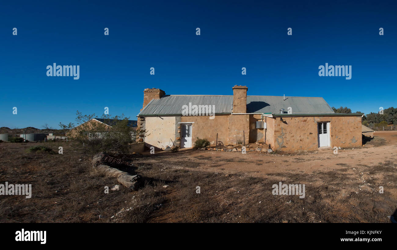 Historic Building at an Australian Outback Station Stock Photo - Alamy