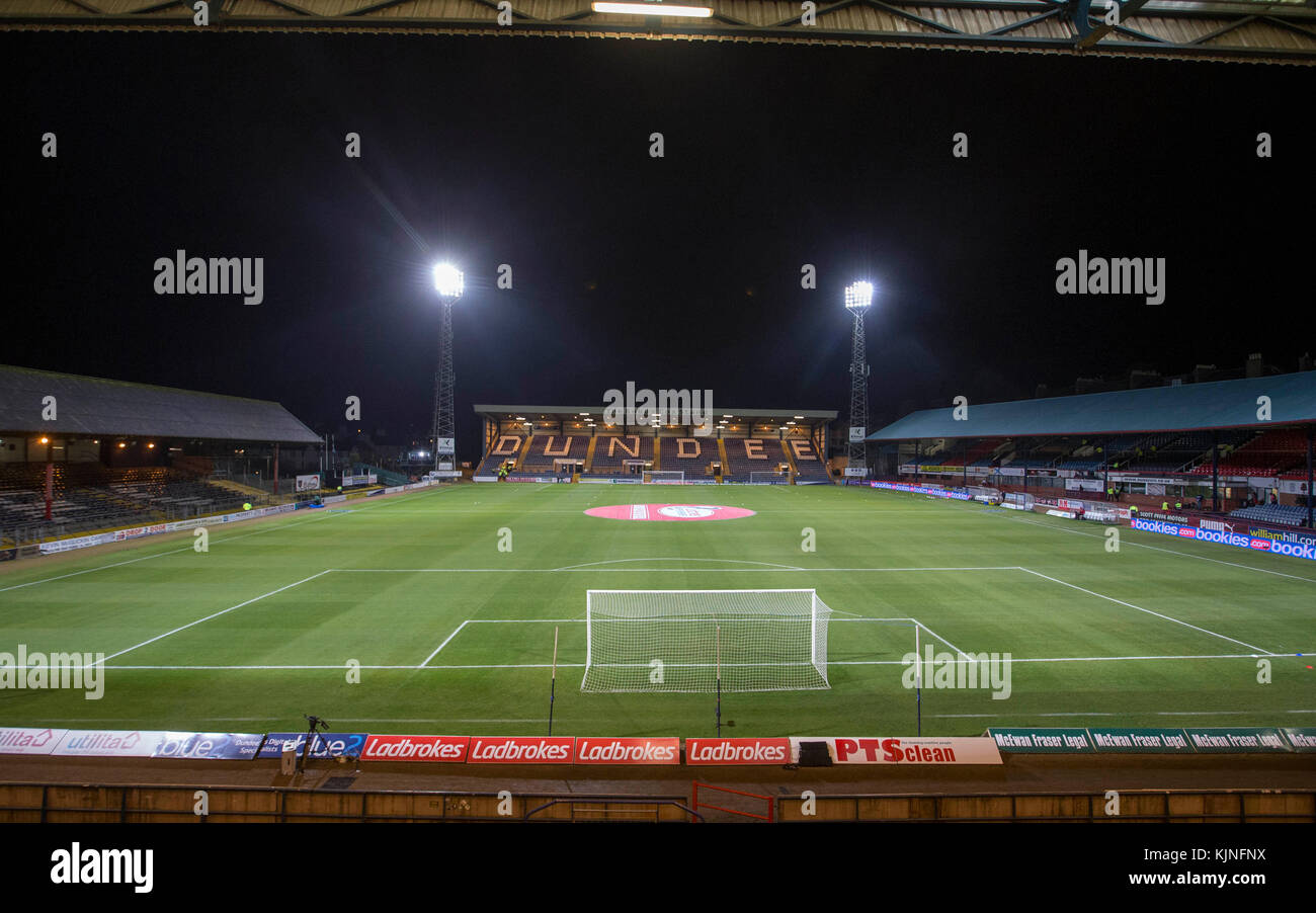 A general view of Dens Park Stadium, Dundee Stock Photo - Alamy