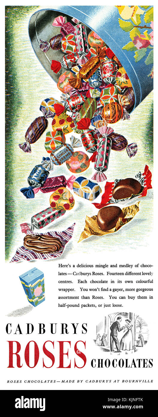 Cadburys roses chocolate hi-res stock photography and images - Alamy