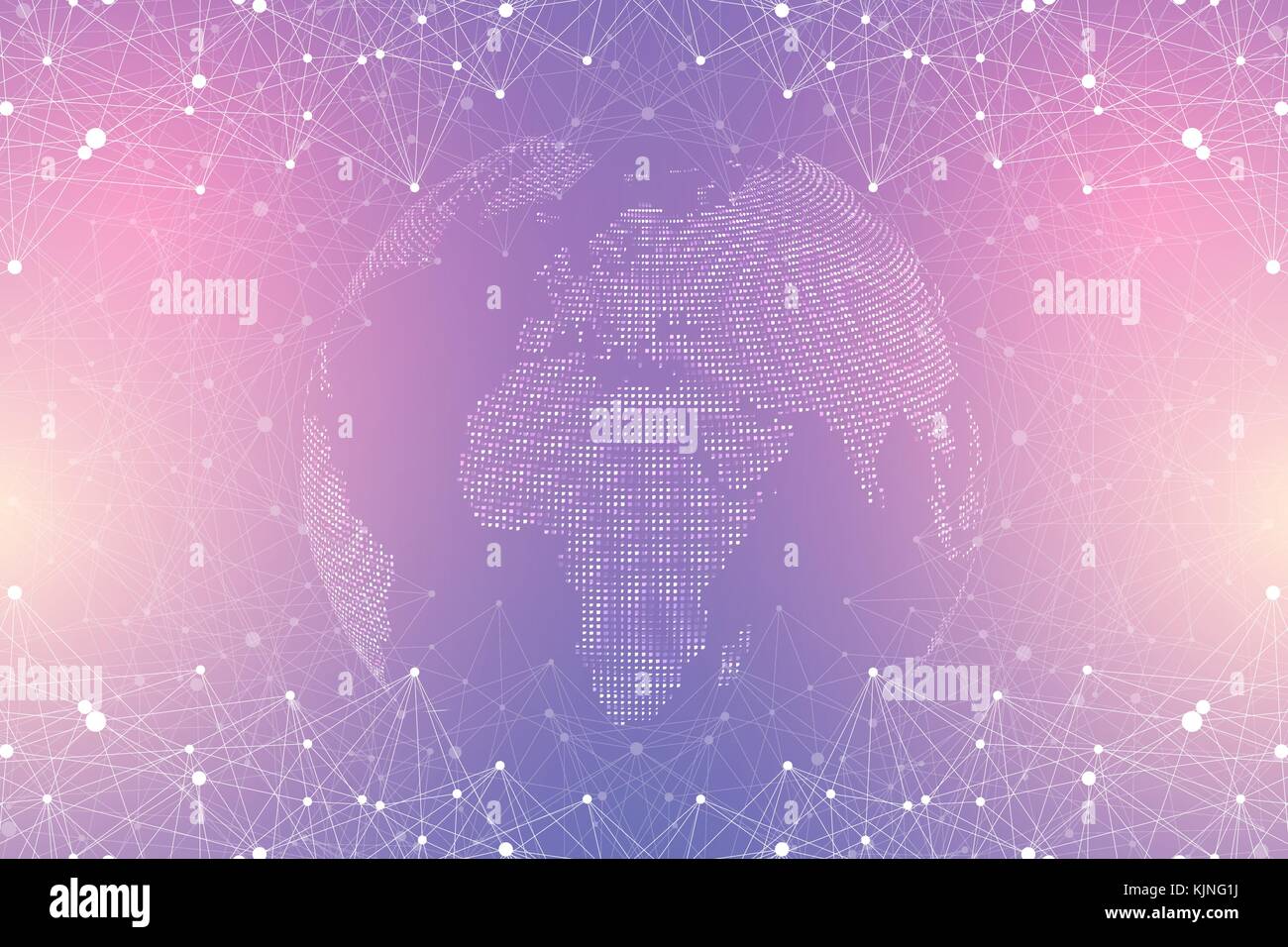 Big data complex world globe. Graphic abstract background communication ...