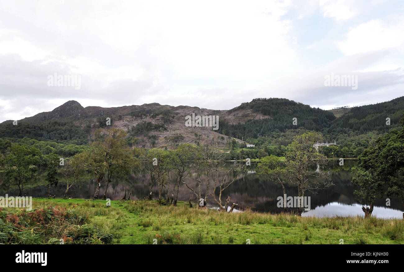 Loch ard autumn landscape hi-res stock photography and images - Alamy