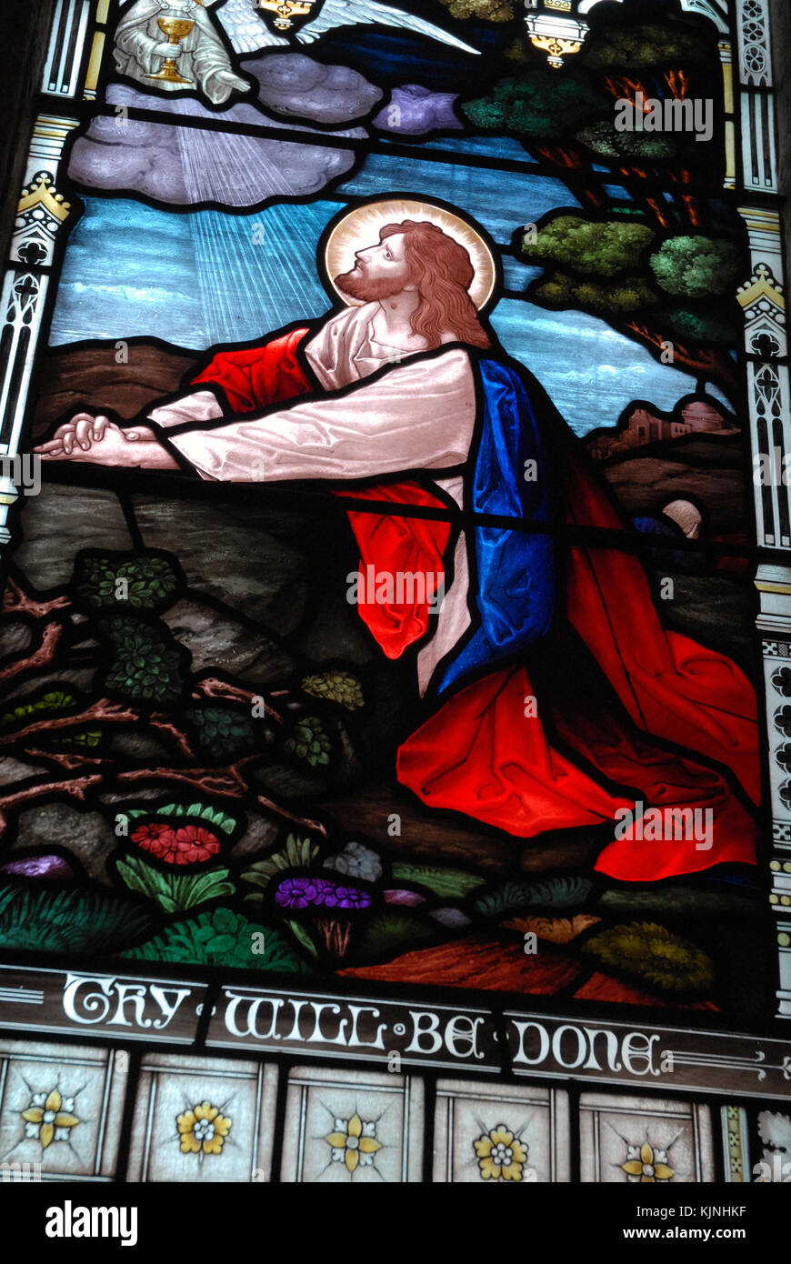 Stained Glass inside St George's Cathedral, Perth, Western Australia ...