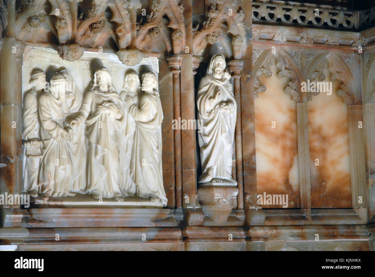 Interior of St George's Cathedral, Perth, Western Australia Stock Photo ...