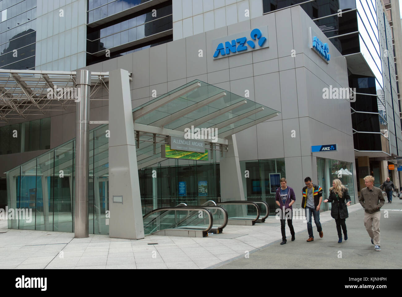 Buildings in the city centre of Perth in Western Australia Stock Photo ...