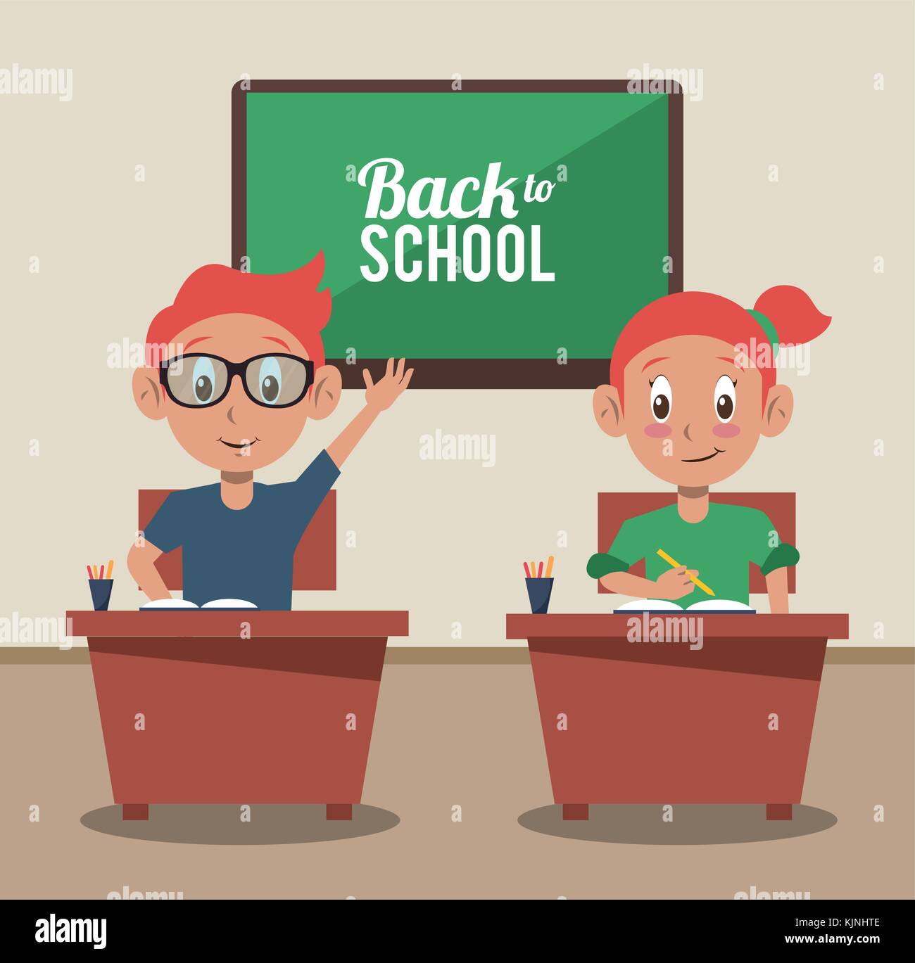 Child chairs Stock Vector Images - Alamy