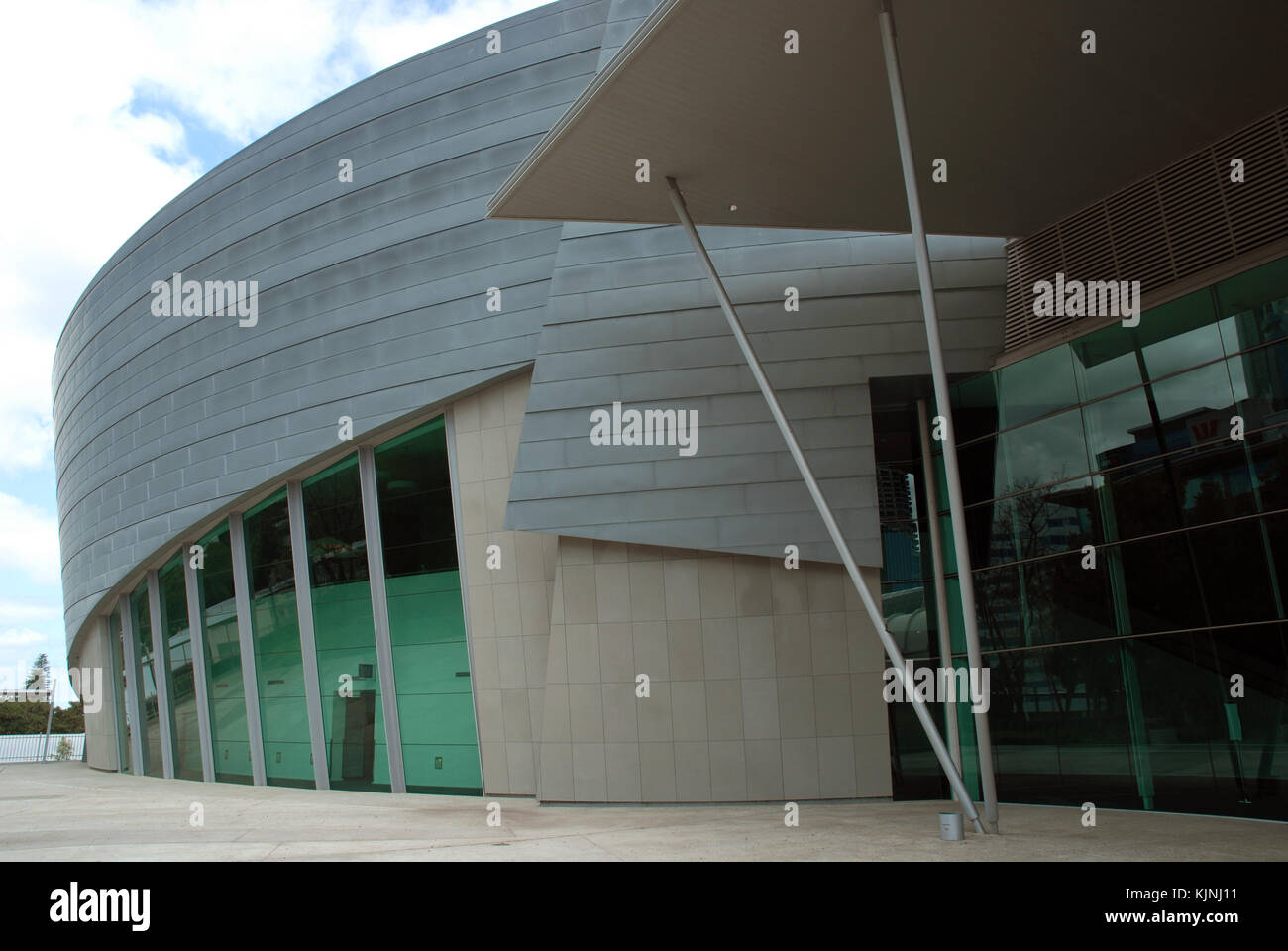 The exterior of Perth Convention and Exhibition Centre, Western ...
