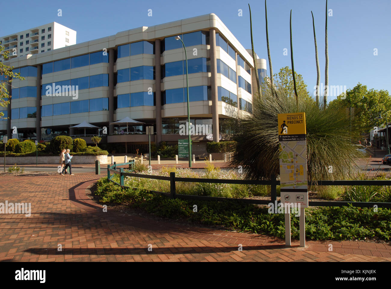 Entrance to modern building, Perth, Western Australia Stock Photo - Alamy