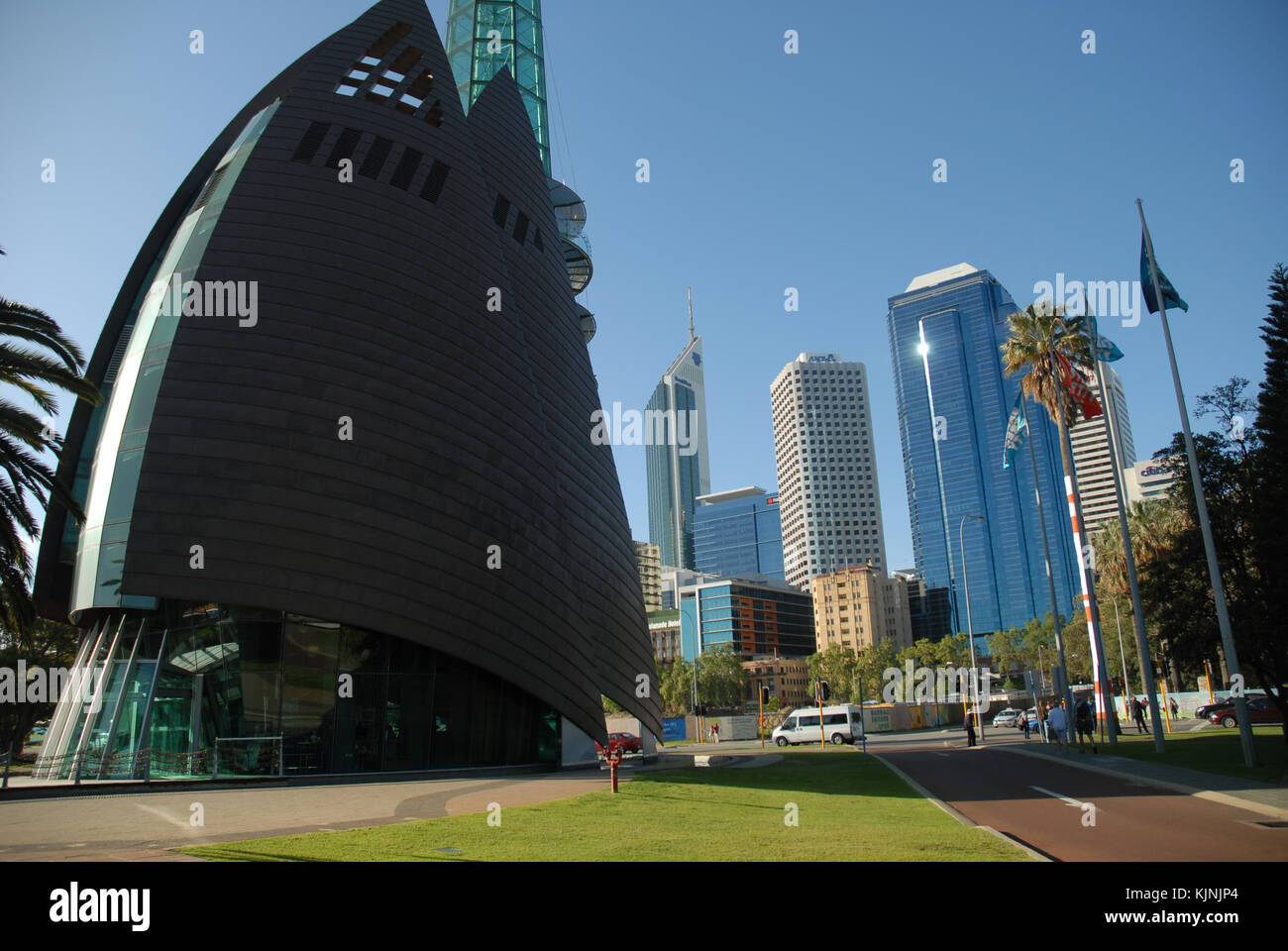 Swan Bells Building in Perth, Western Australia Stock Photo - Alamy