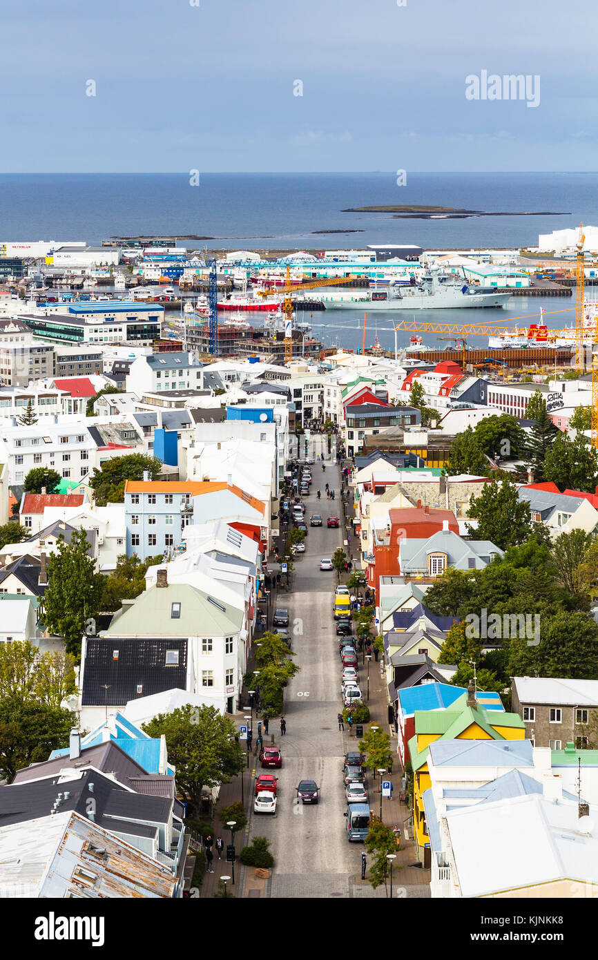 Icelandic harbor view hi-res stock photography and images - Alamy