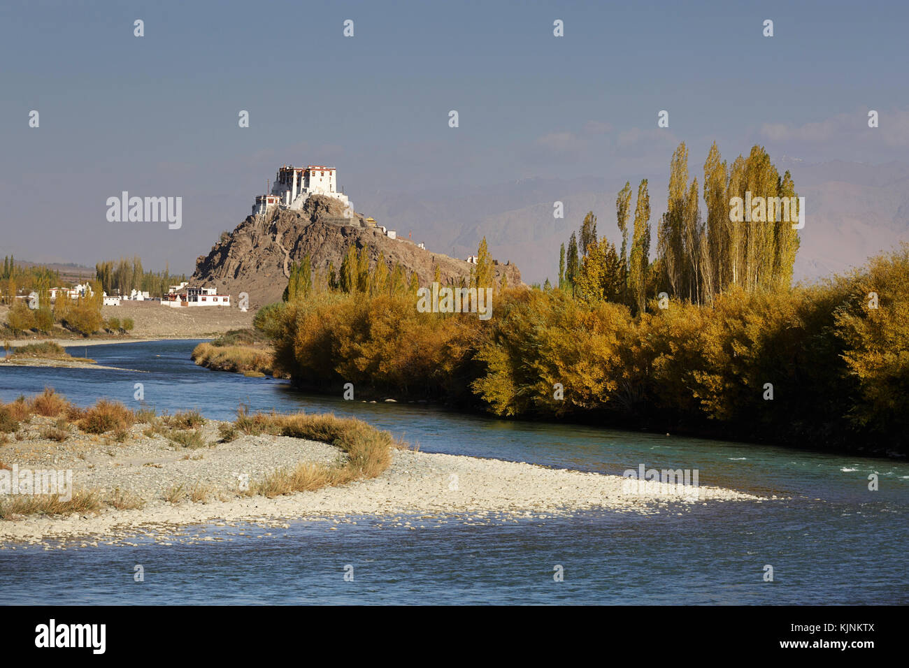 Stakna Monastery at the Indus Valley in Leh, Ladakh, Jammu and Kashmir ...