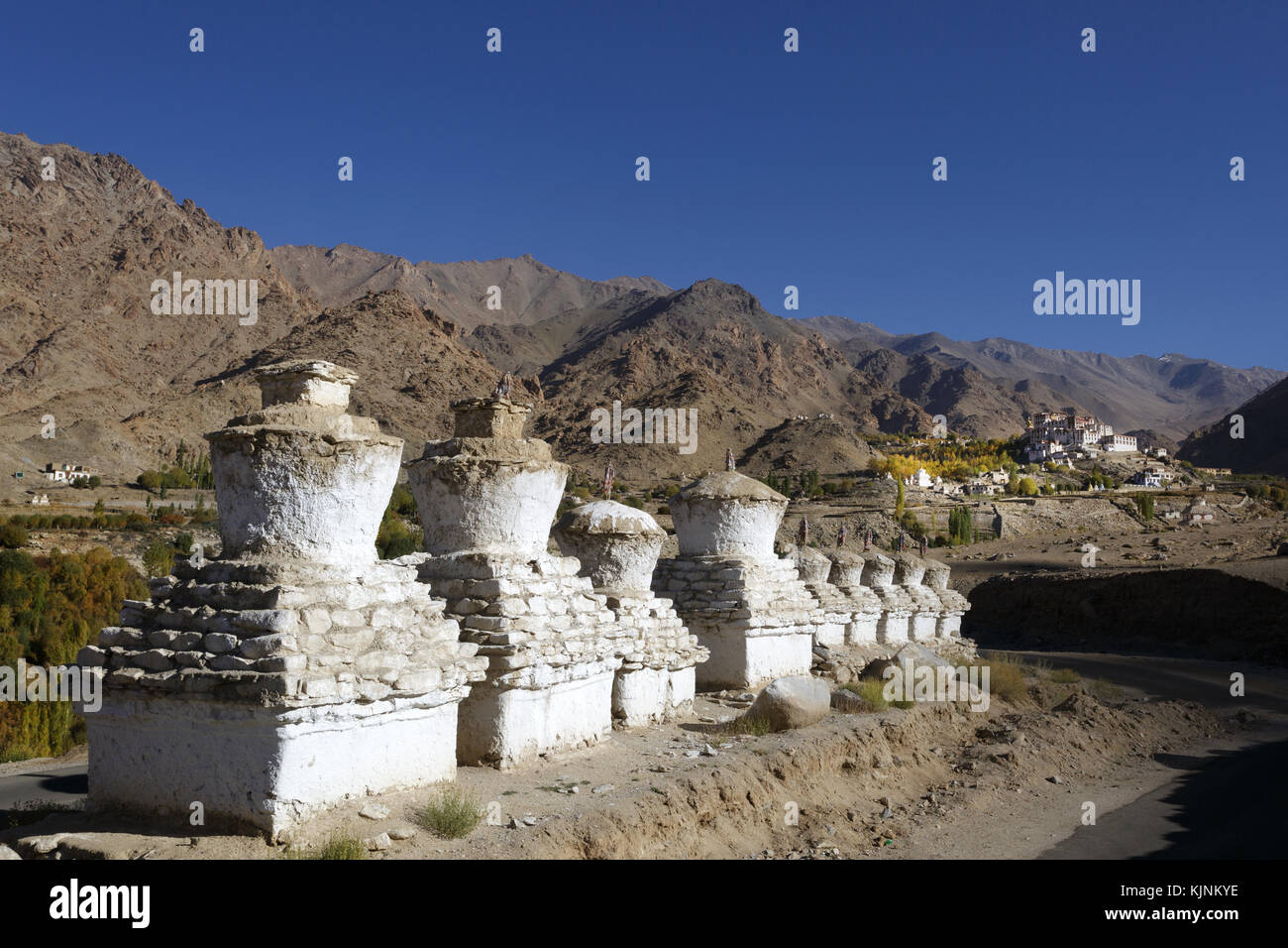 Likir monastery, Ladakh, Jammu and Kashmir, India Stock Photo - Alamy