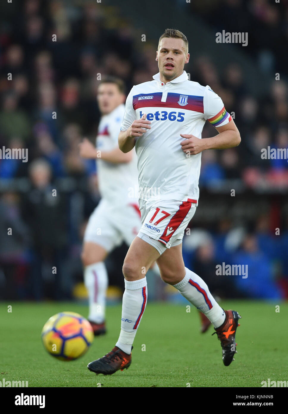 Stoke City's Ryan Shawcross during the Premier League match at the ...