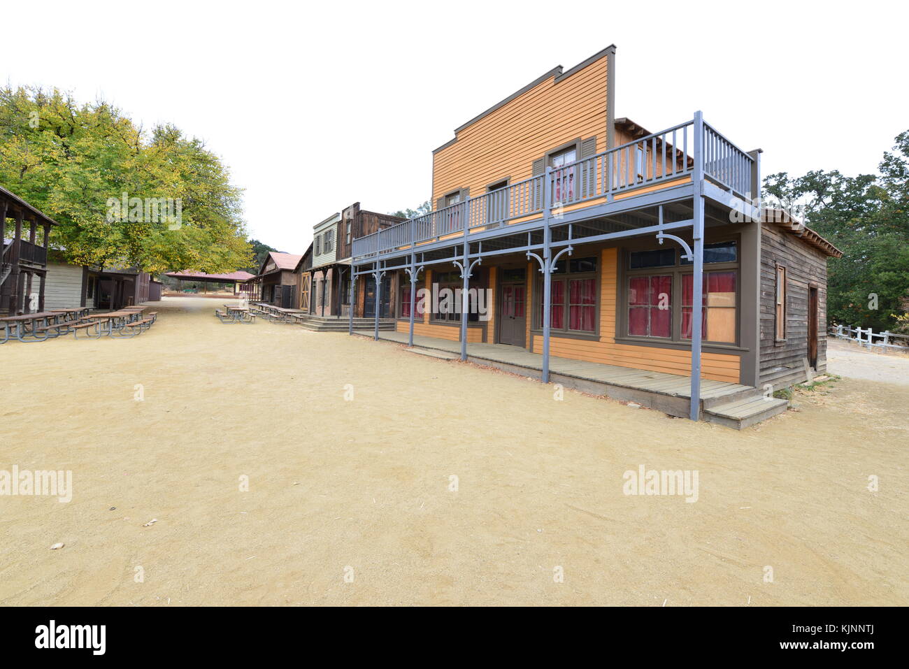 A Wild West Ghost town in America Stock Photo - Alamy